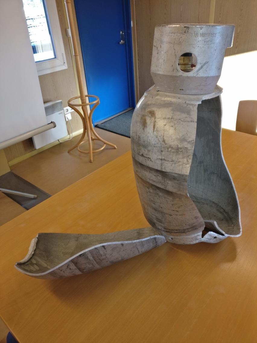 Suomalaisen kaasupullon täyttö ulkomailla